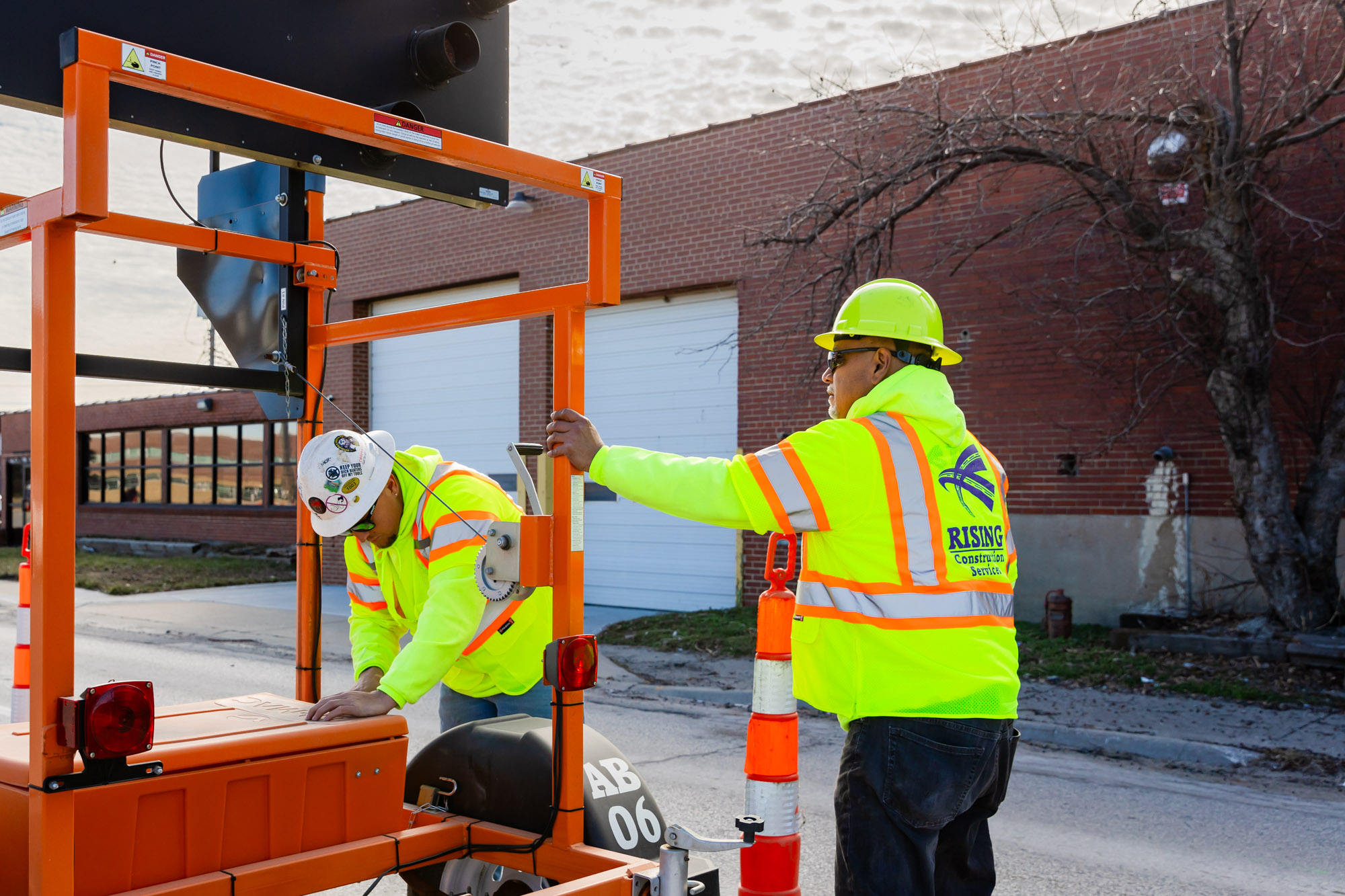 Permanent Signage - Rising Construction Services, Inc.